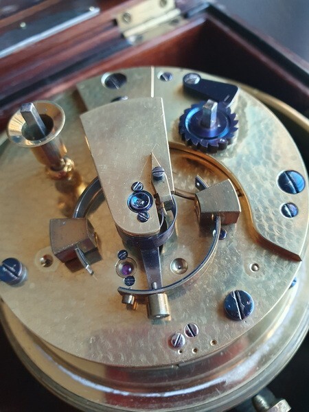 vintage Marine ship chronometer McLachlan and Son London 1860s number ...