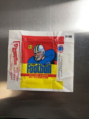 1978 Topps Football Card Wrapper Empty | eBay