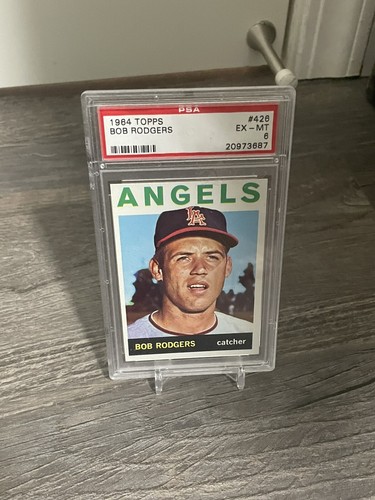 1964 Topps #426 Bob Rodgers PSA 6 EX-MT Angels | eBay
