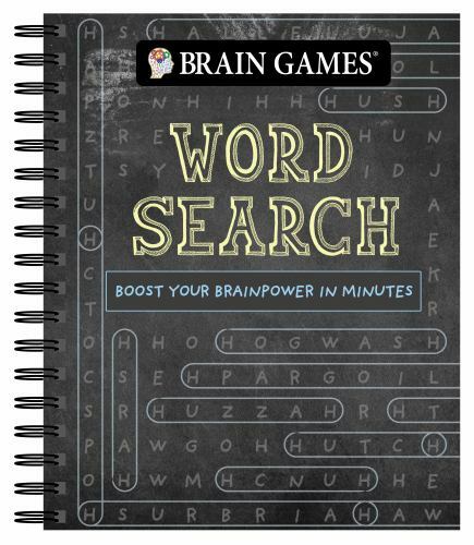 Brain Games - Word Search Puzzles (Chalkboard #2): Boost Your ...