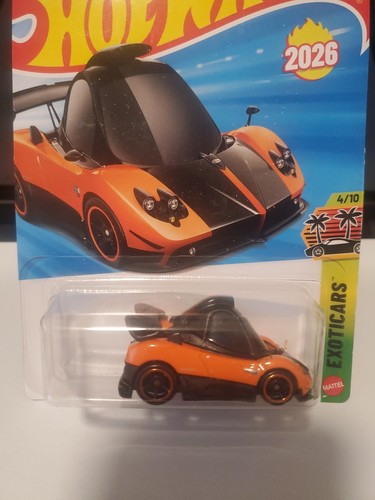 PAGANI ZONDA CINQUE (TOONED), #26, 2026 HW EXOTICARS, ORANGE VARIATION ...