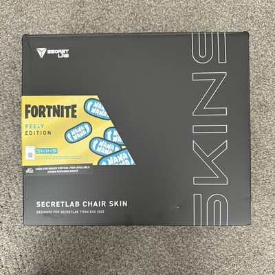 SecretLab Titan Evo Chair Skin Peely Edition NEW Secret Lab Fortnite | eBay