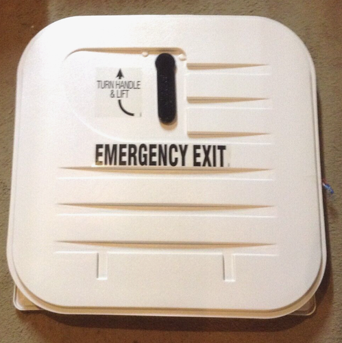 TRANSPEC 9245-0200 PRO-LO EMERGENCY EXIT ESCAPE HATCH VENT ALARM LOW ...