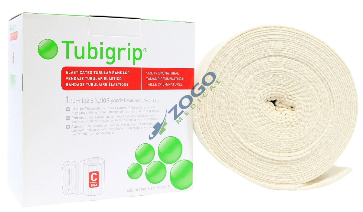 Tubigrip B X 10 Meter Elastic Tubular Bandage Natural Color, 53% OFF