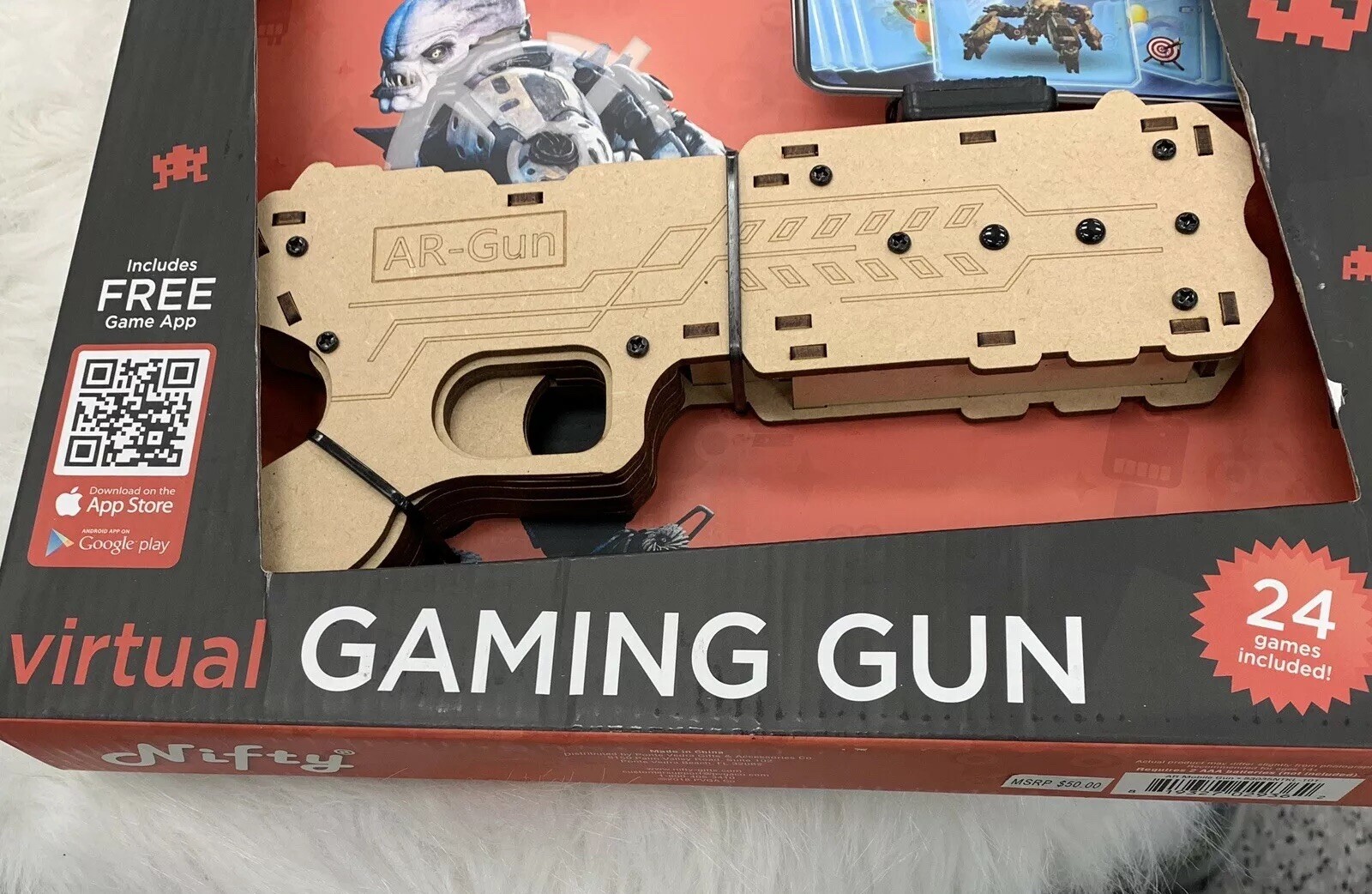 New Nifty Portable Bluetooth Virtual Gaming Gun Toy | eBay