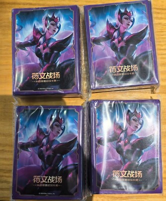 League of Legends Card Game Chinese Arcane LOL Ahri card sleeve | eBay
