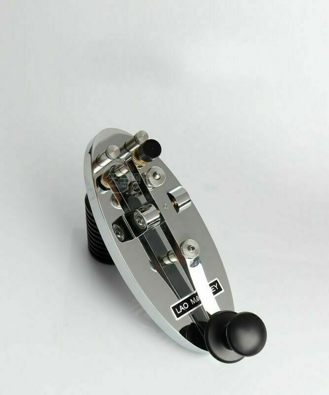 Manual Morse code key CW Morse key Shortwave HF Heavy Manual Key For ...