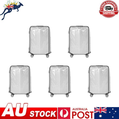 Luggage Cover Transparent Trolley Case Cover for Wheeled Suitcase ...