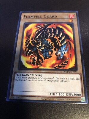 Flamvell Guard SDBE-EN005 Yugioh Trading Card | eBay
