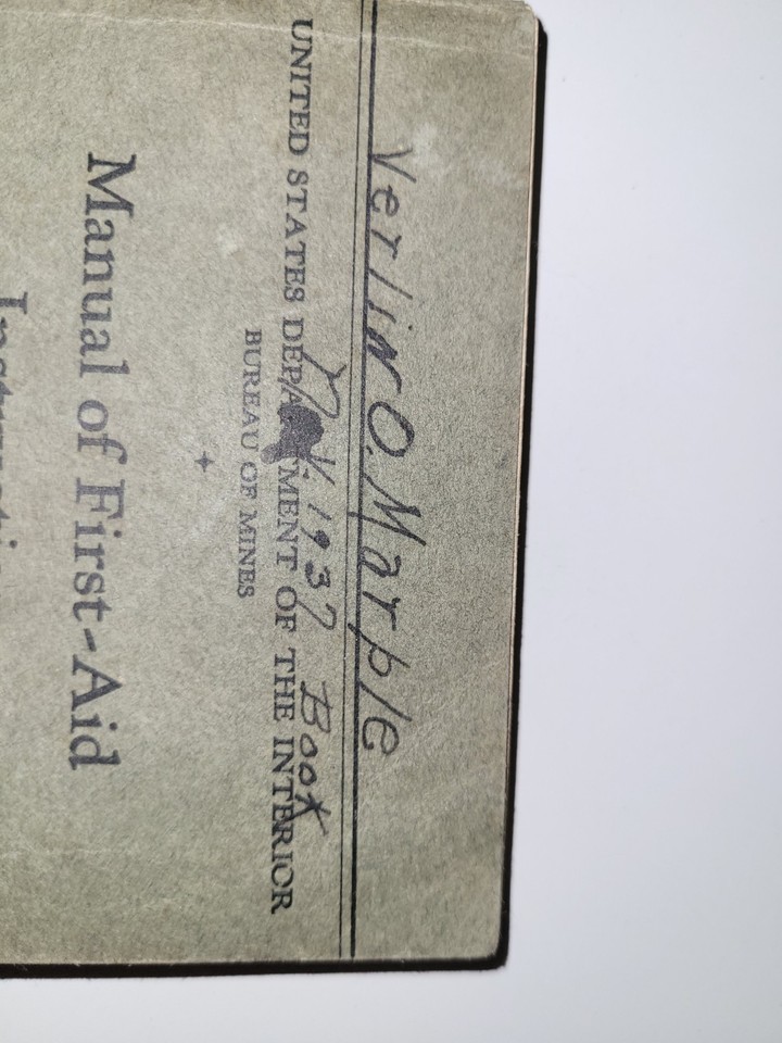 Antique 1930s Coal Mining First Aid & Soap Bar | eBay UK