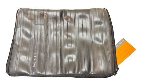 Laptop Sleeve Case Fair Trade Recycled Inner Tubes Zip Open Lined Eco ...