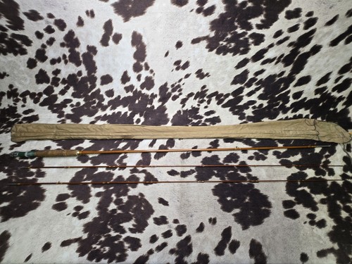 Vintage H-1 Tonka Queen 3 Piece Bamboo Fly Rod Horrocks- Ibbotson | eBay