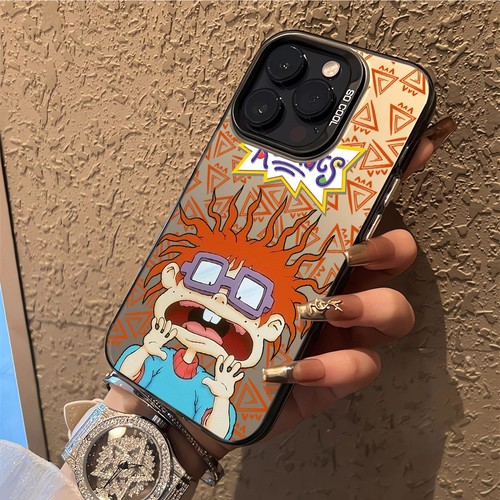 Hot Cartoon R-Rugrats Dinosaur Phone Case For IPhone 16 15 14 13 12 11 ...