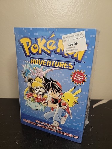 Pokémon Adventures Red and Blue Box Set (Set Includes Vols. 1-7) by ...