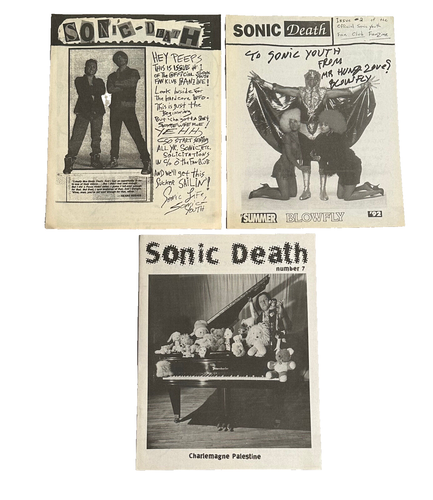 Vtg og 1992 93 Sonic YOUTH 90s fanzine lot sebadoh nirvana sonic death ...