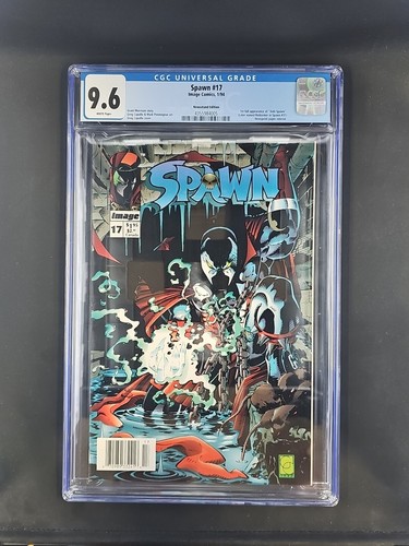 Spawn #17 ~ CGC 9.6 White ~ Newsstand Edition ~ 1994 | eBay