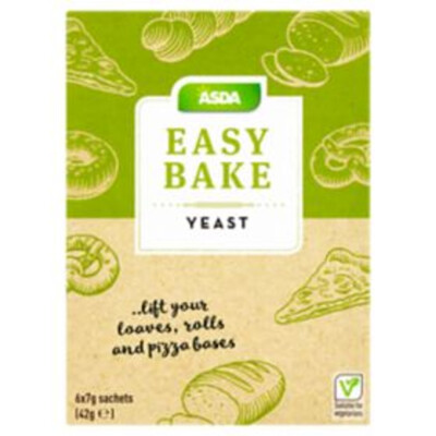 ASDA EASY BAKE YEAST SACHETS 7G SACHETS VARIOUS QUANTITIES CHEAP POST ...