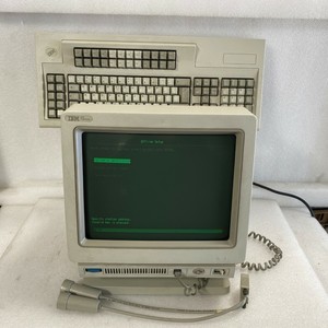 IBM 3476 InfoWindow series Monitor Green P/N 38F7302 Vintage 1990 w ...
