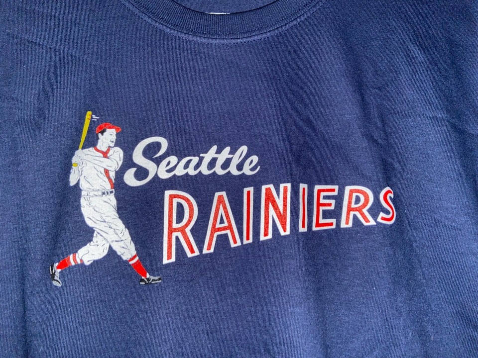 Seattle Rainiers MiLB Minor Pacific League Baseball Team shirt Ebbets ...