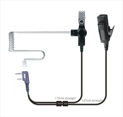 SECRET ACOUSTIQUE ÉCOUTEUR POUR BAOFENG RADIO AVEC POLYCARBONATE ...