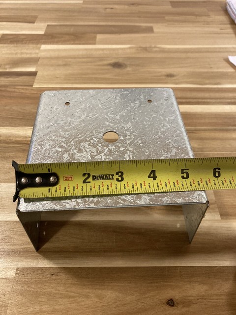 Simpson Strong-tie Half Base ZMAX BC60Z 6x6 for sale online | eBay