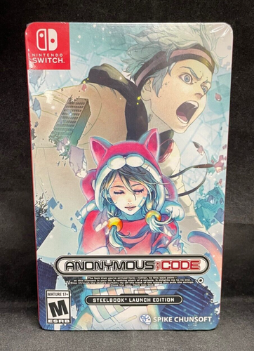 ANONYMOUS;CODE SteelBook Launch Edition (Nintendo Switch) BRAND NEW | eBay