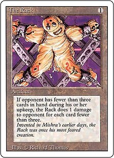 Magic MTG - The Rack - Revised - 3ème Edition - PLAYED - EN | eBay