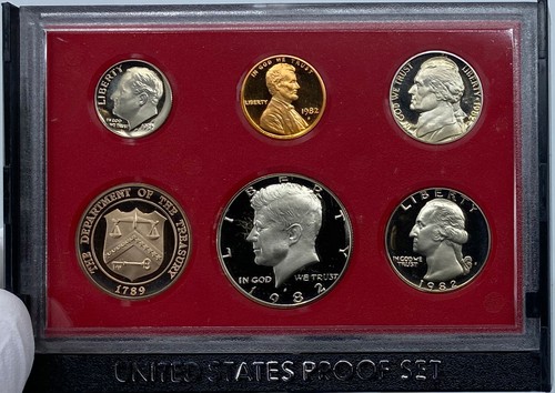1982 S United States of America Official US Mint PROOF COINS Set ...