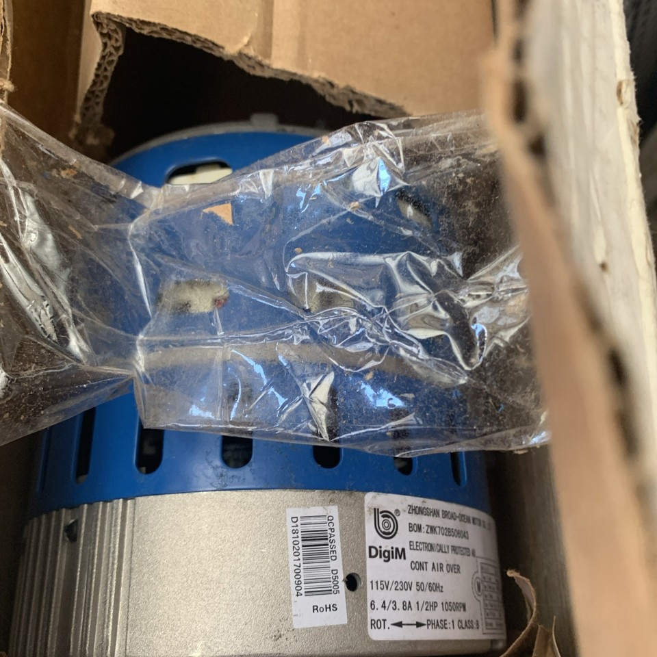 Mars - Azure ECM Condenser Fan Motor - 1/3-1/2 HP - 115/230 Volt ...