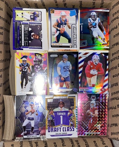 Medium Flat Rate Box of Cards Mixed Years Mixed Sports WNBA NFL MLB ...