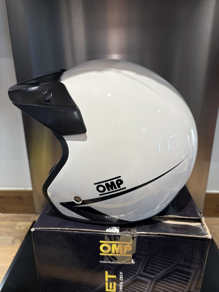 OMP STAR Crash Helmet Open Face Rally Car Track Days Circuit ECE in ...