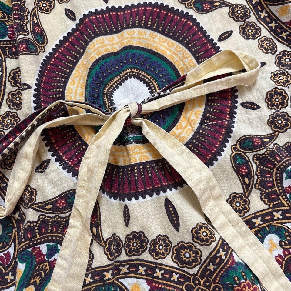 70s Kaftan Dress Pakistani Cotton Vintage Ethnic | eBay