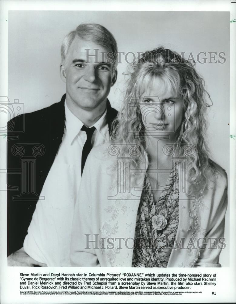 Daryl Hannah Roxanne USA. Steve Martin And Daryl Hannah In A Scene