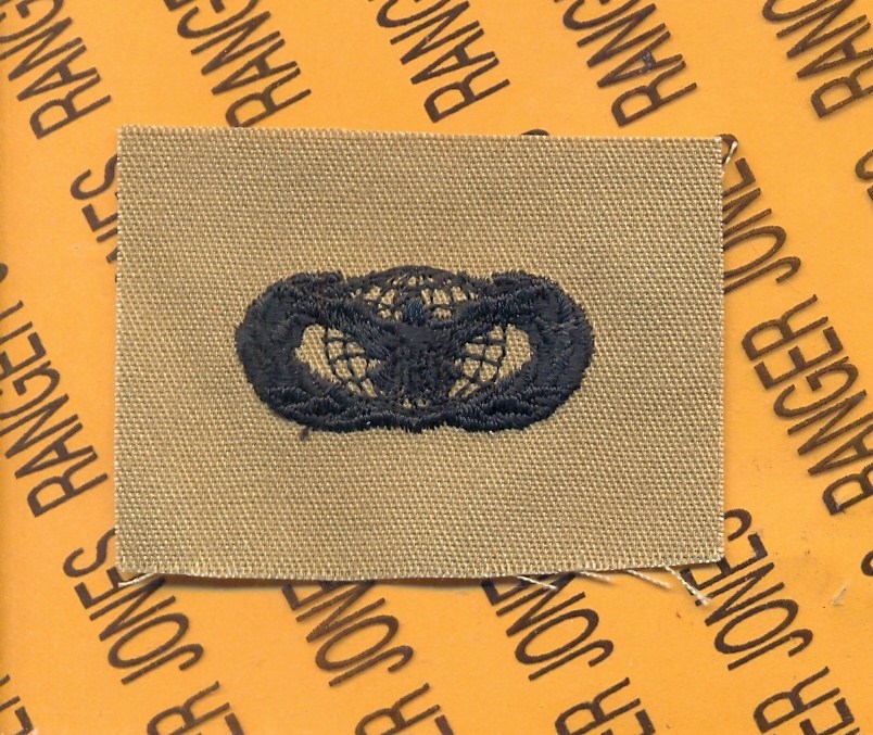 USAF Air Force Basic Force Protection Black & Desert DCU cloth patch | eBay