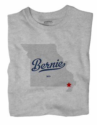 Bernie Missouri MO T-Shirt MAP | eBay