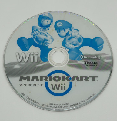 Mario Kart Wii JAPAN-Lock Ver Nintendo Wii disc only | eBay