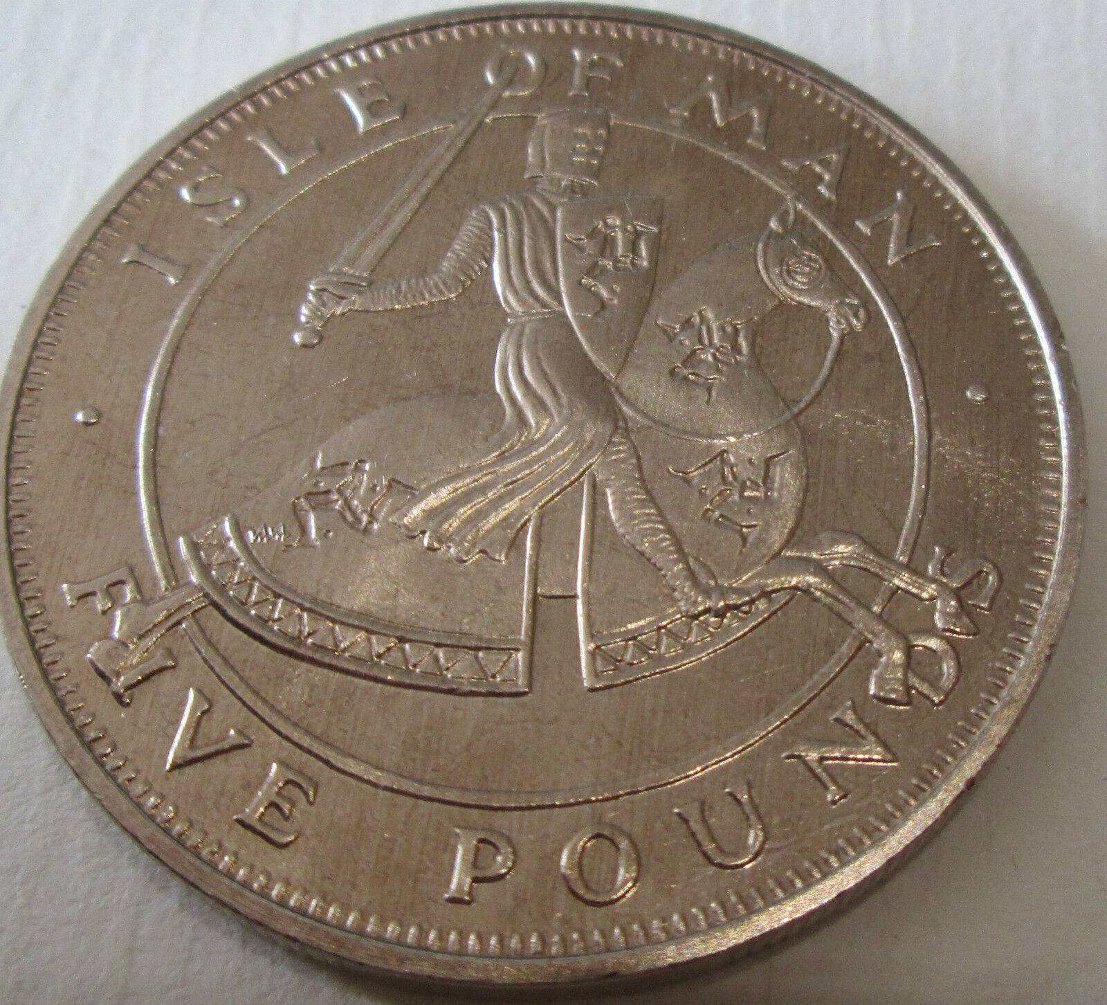 VIRENIUM BUNC & PROOF £5 FIVE POUNDS COINS ISLE OF MAN GIBRALTAR IN NEW ...