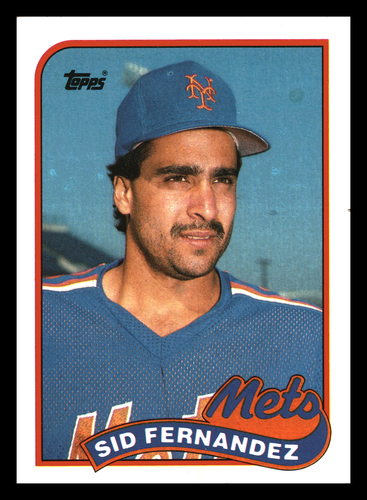 1989 Topps Sid Fernandez #790 NM-MINT New York Mets | eBay