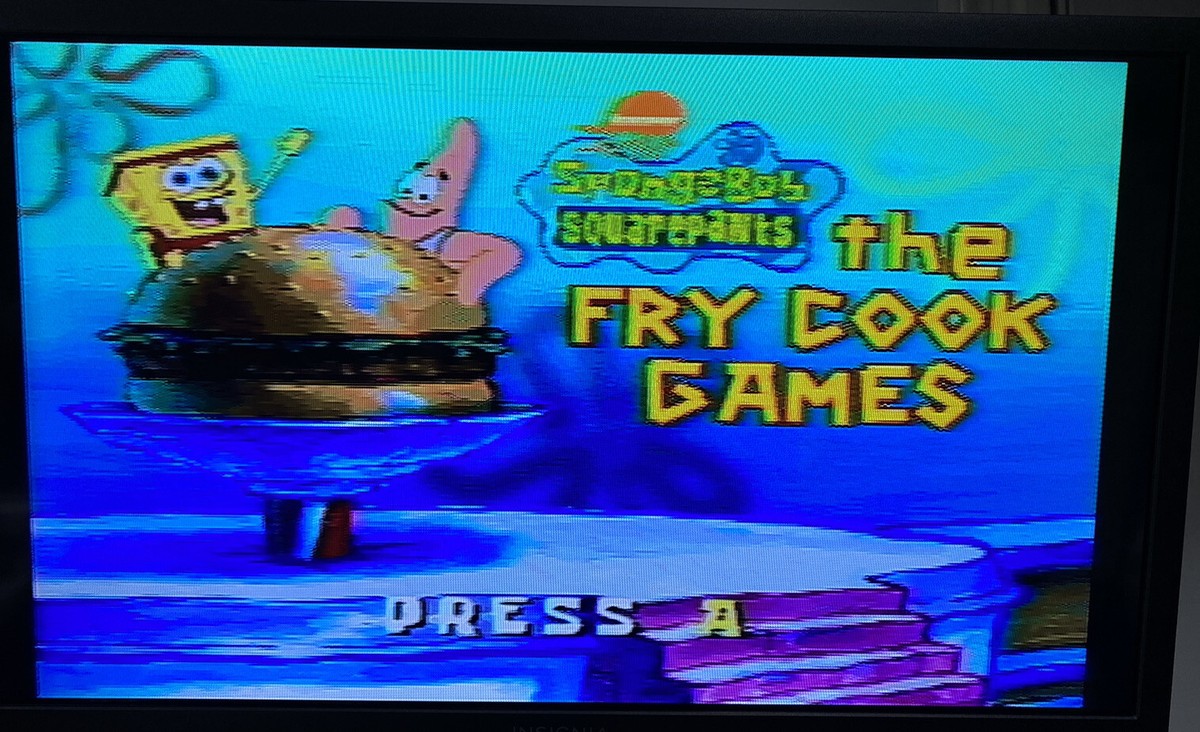 Spongebob Fry Cook Games