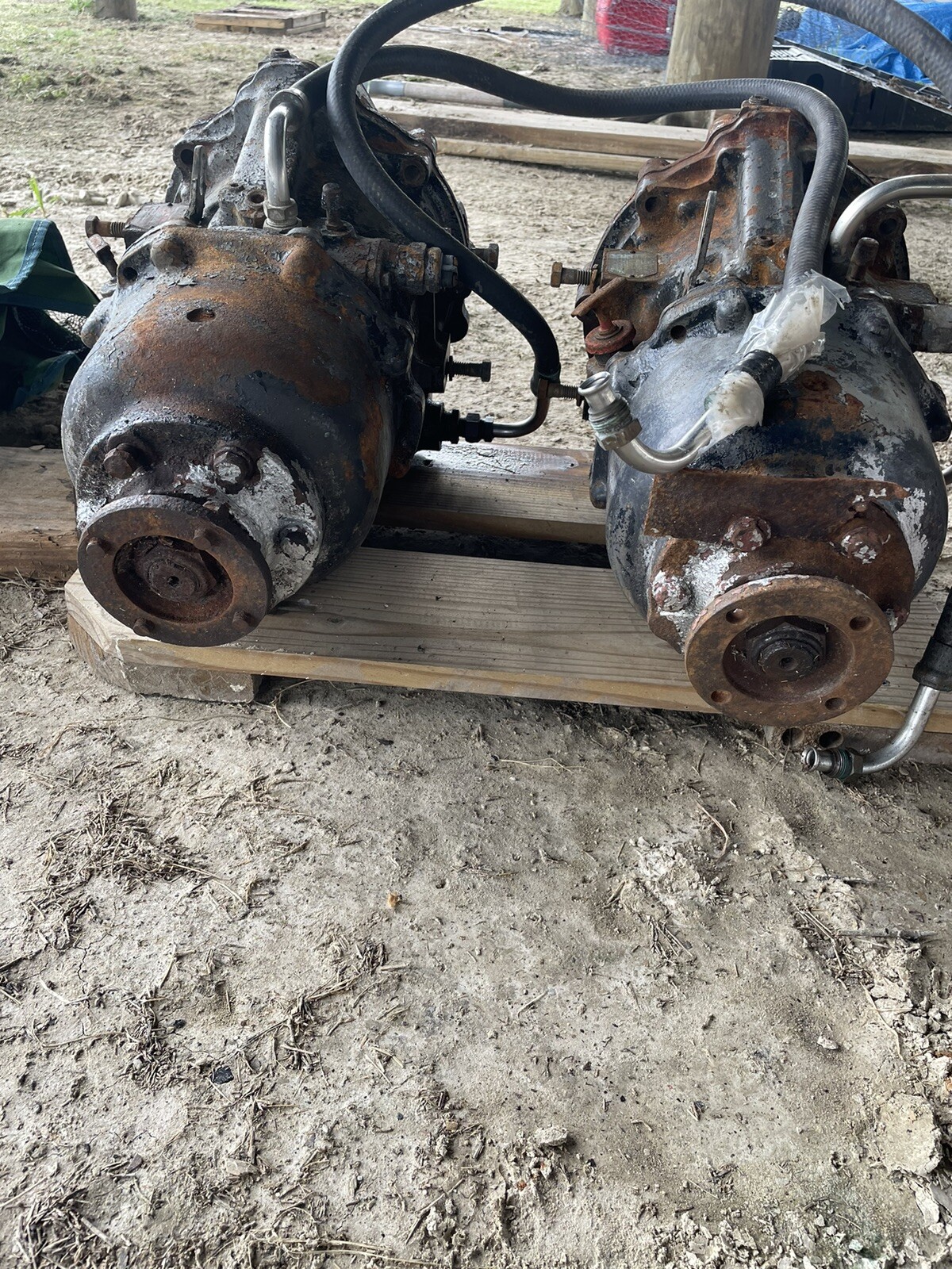 2 VELVET DRIVE MARINE DRIVE TRANSMISSIONS, MODEL AS2-71C, RATIO 1.52:1 ...