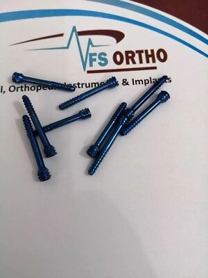 3.5mm Herbert Screws 14 to 50mm, Titanium screws and screw driver Set ...