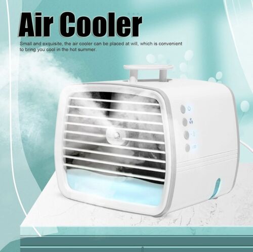 Mini Air Cooler 4in1 PortableAir Rapid Cooling Fan Aroma Humidifier ...