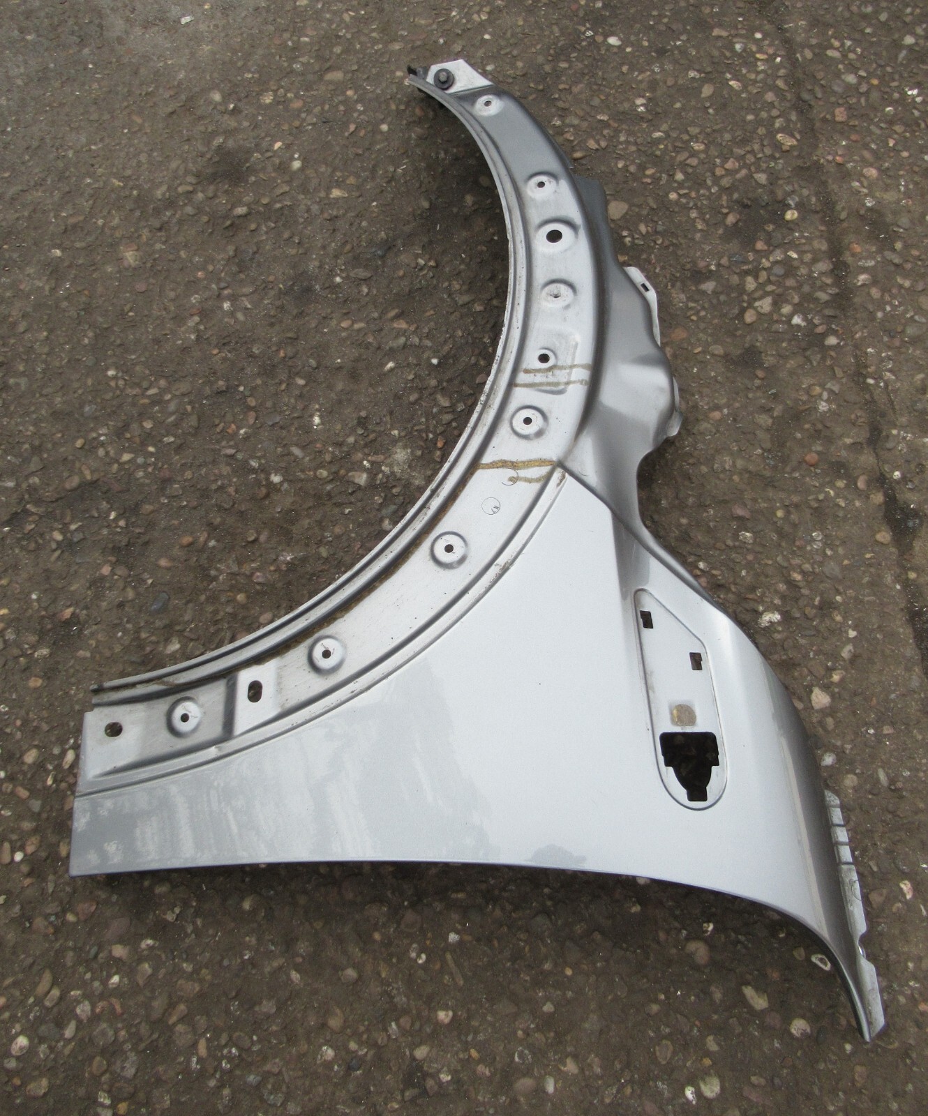 Genuine Used MINI (Pure Silver) N/S Passenger Front Wing R56 R55 R57 ...