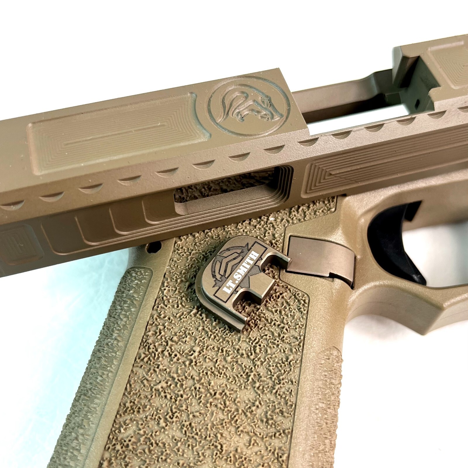 Glock Back Plate Gen 1-5 Black FDE Gold Anodized - Free Customization ...
