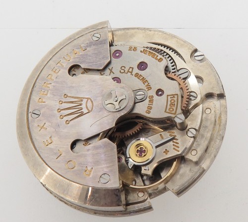 .Vintage 1950s Rolex 1030 Automatic Butterfly Movement Complete ...