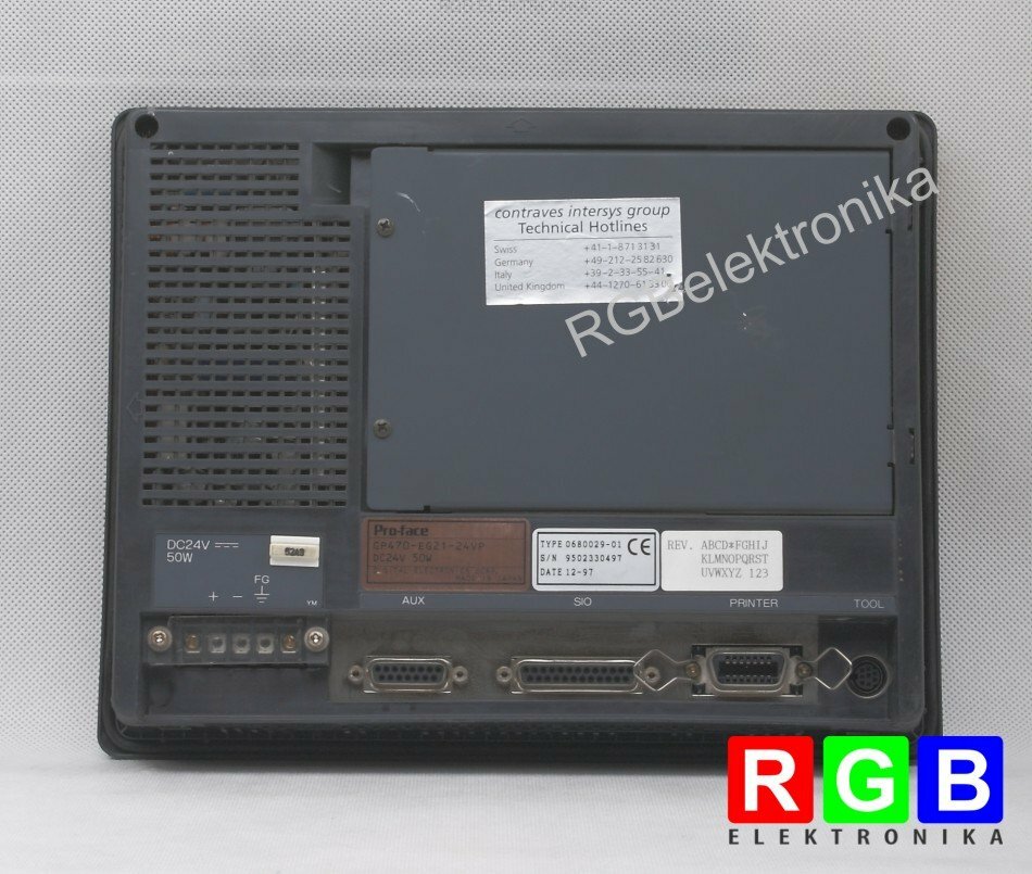 Pro-face Panel Gp470-eg21-24vp Type 0680029-01 for sale online | eBay