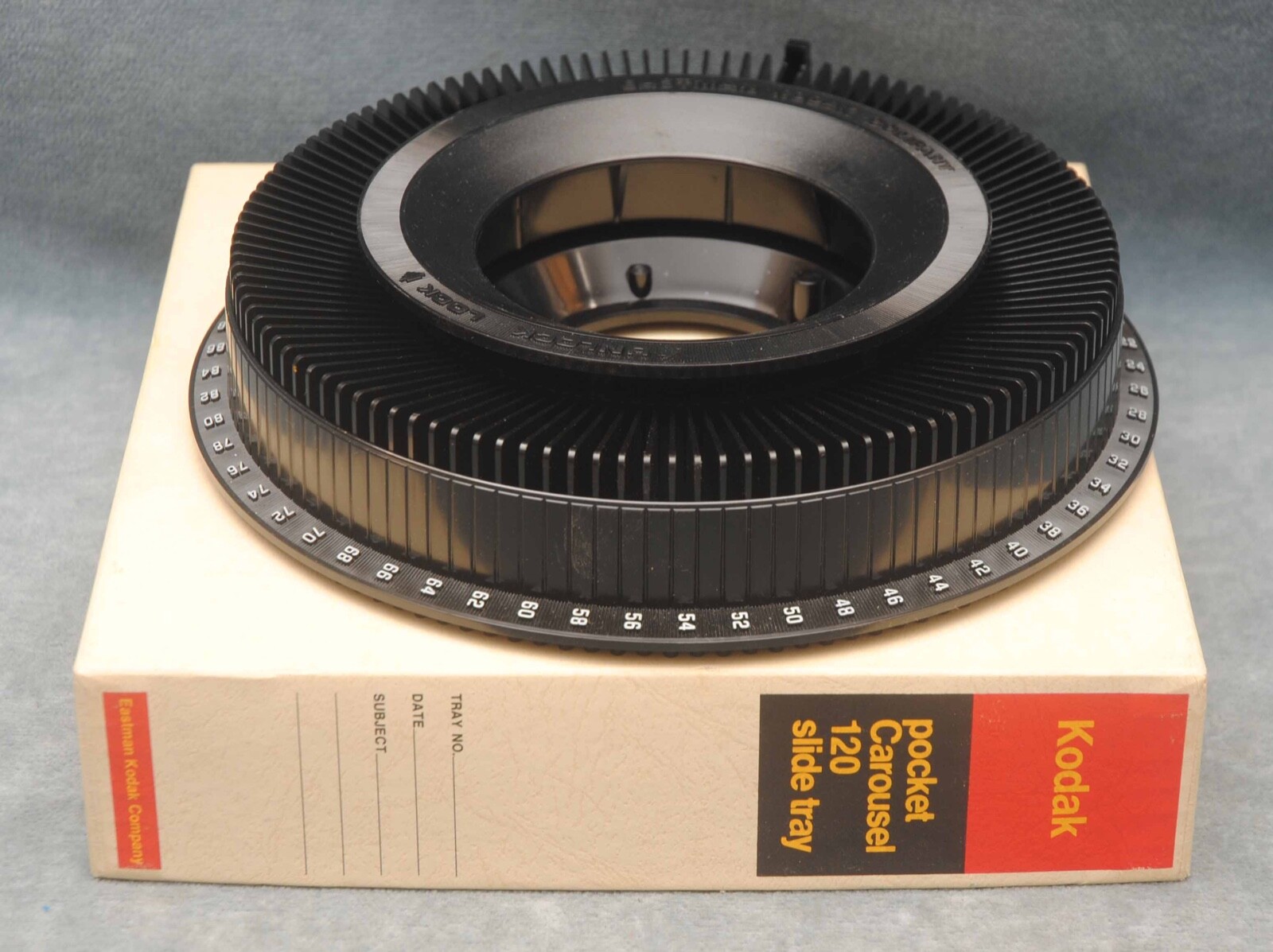 KODAK POCKET CAROUSEL 120 SLIDE TRAY IN BOX - FOR 110 SLIDES | eBay