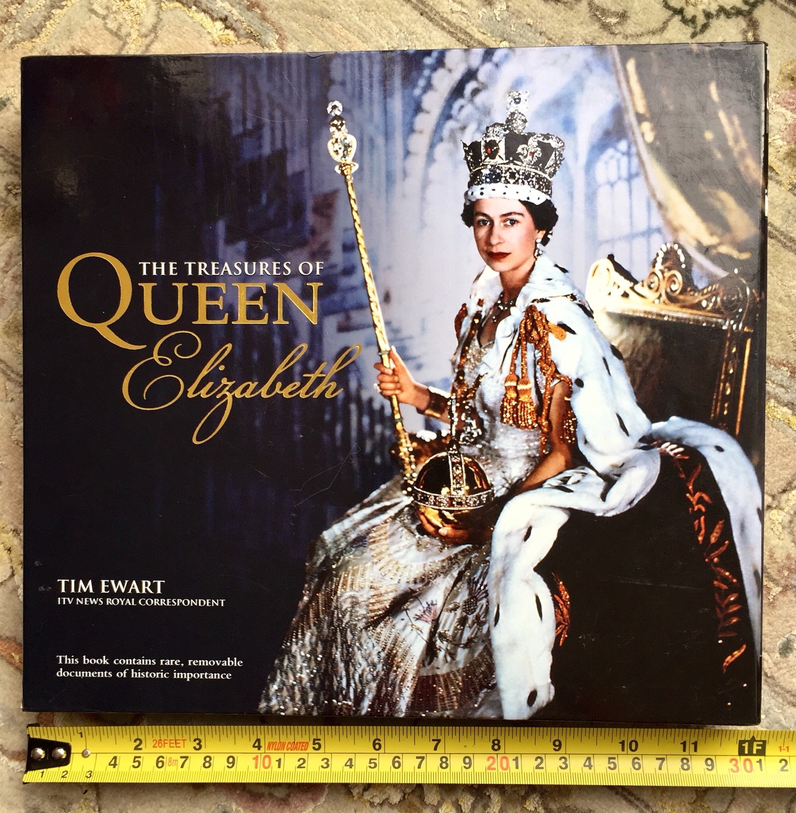 The Treasures of Queen Elizabeth Book By Tim Ewart ITV Royal News ...