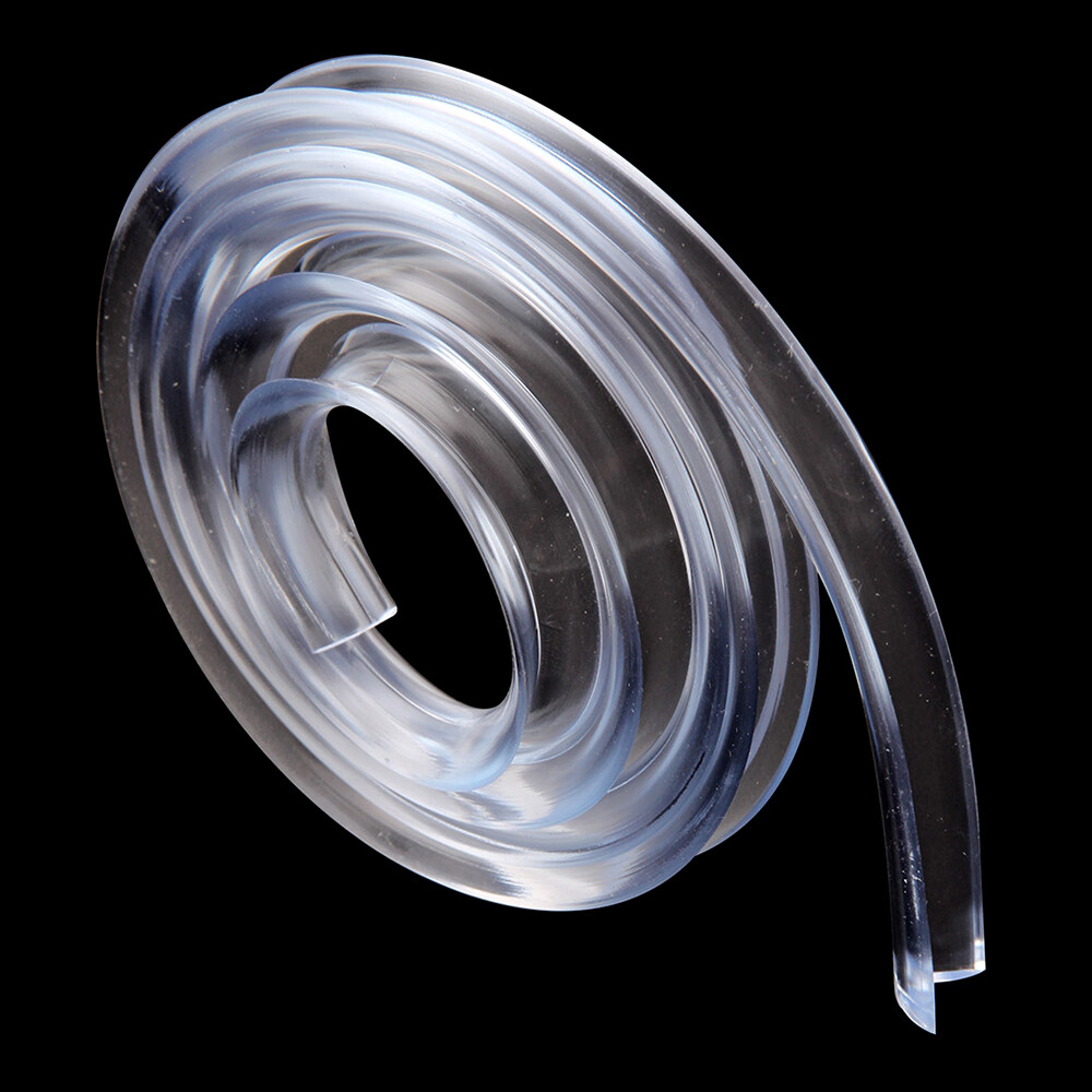 3PCS 2M Silicone Table Edge Protector Corner Strip Cushion Guard Baby ...