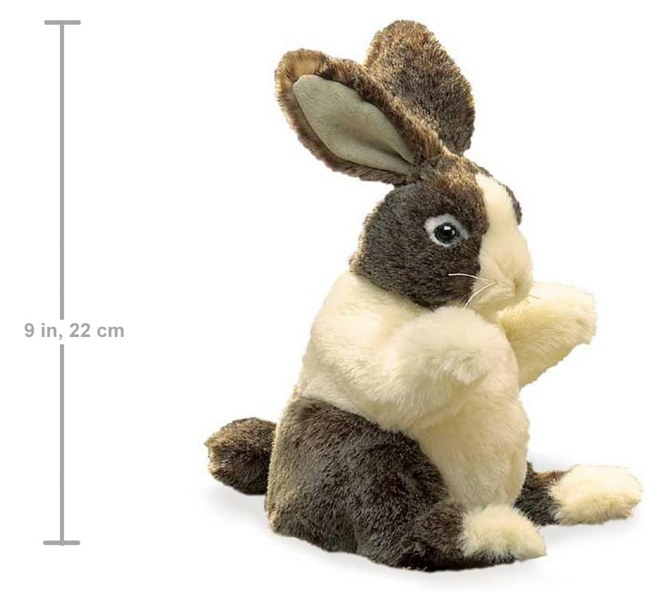 Folkmanis Baby Dutch Rabbit Hand Puppet | eBay